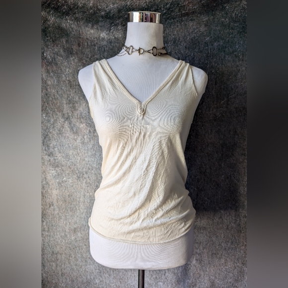 American Vintage | Tops | Vintage Layering Basics Ivory Tank | Poshmark